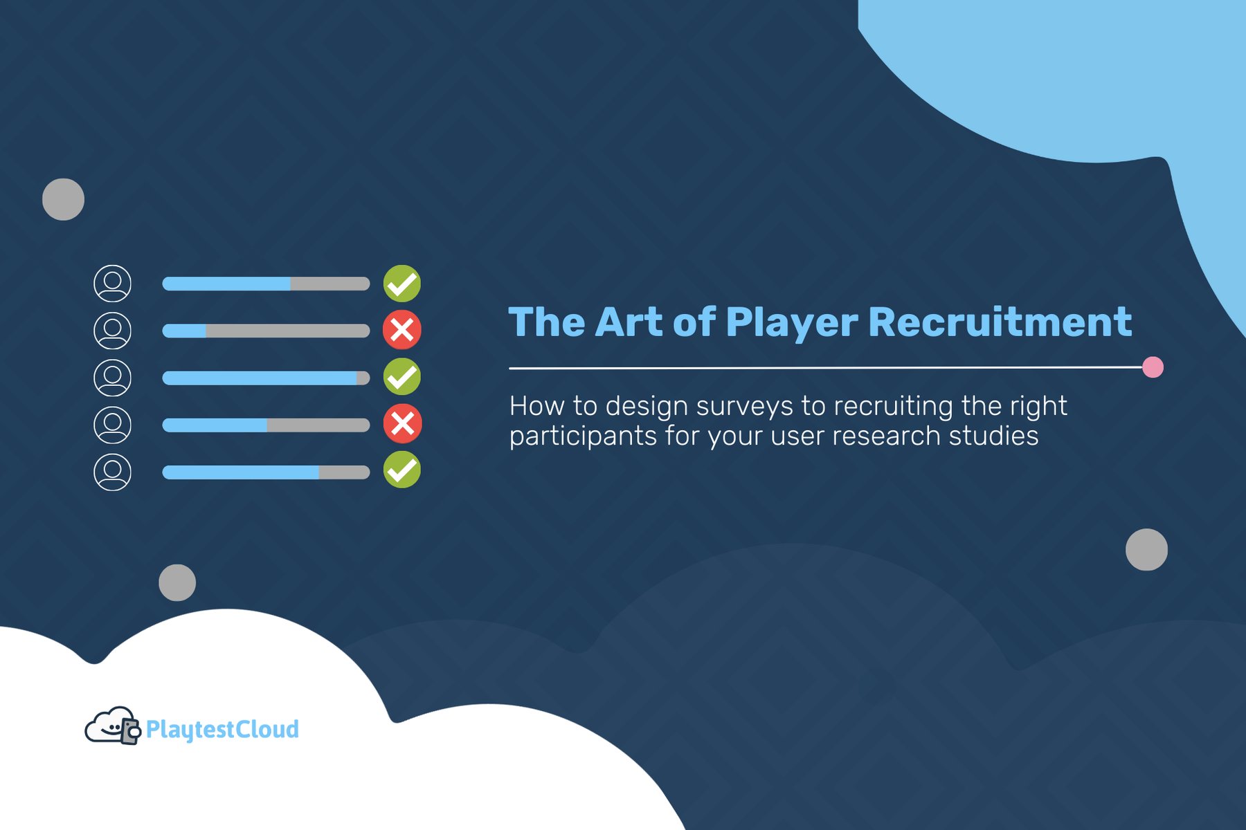 Screener Surveys: Design surveys to find reliable playtesters